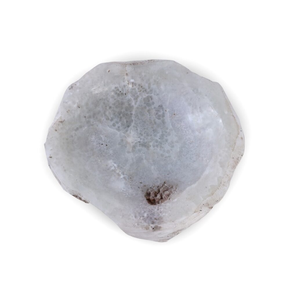Crystal Quartz Dish Pearl – Tarini Stoneworks